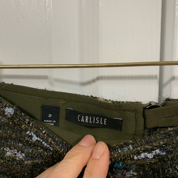 Carlisle | Jackets & Coats | Carlisle Green Tweed Jacket And Skirt Set ...